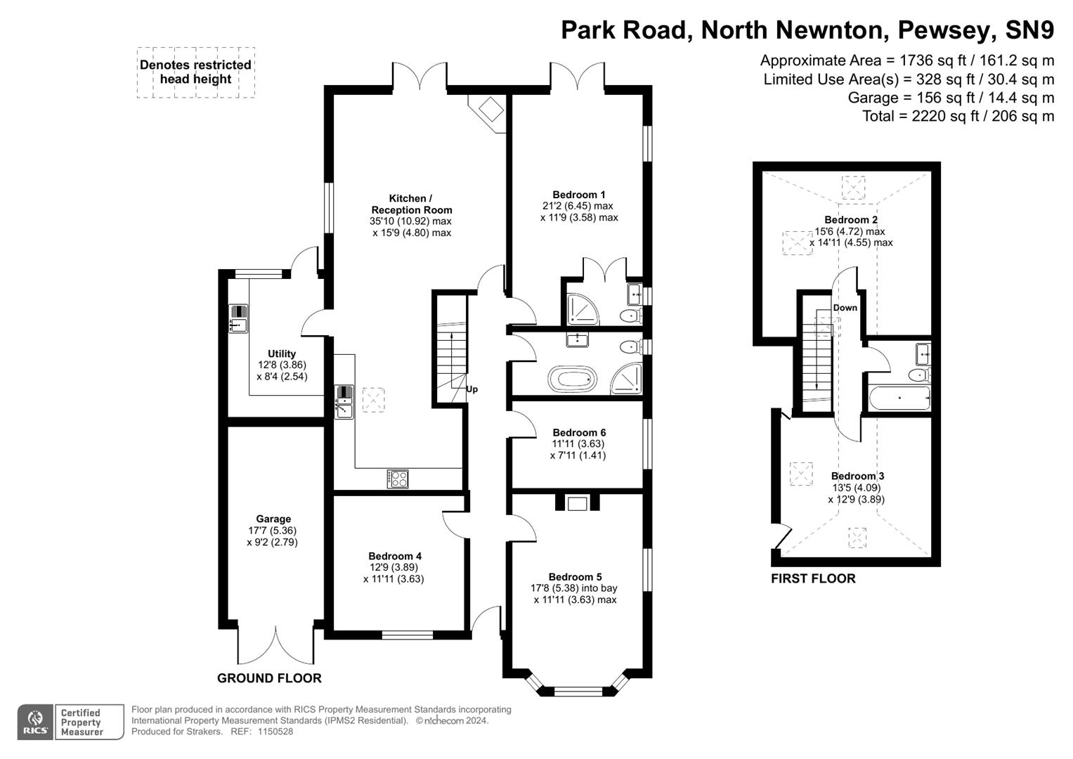Property details for Park Road, North Newnton, Pewsey £575,000 Sold ...